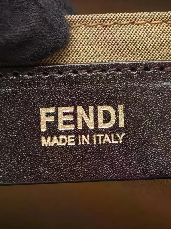 Fendi Zucca Canvas Chef Tote Bag