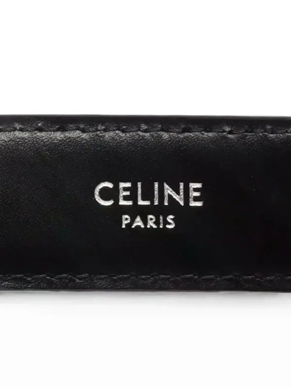 Celine Triomphe Buckle Belt