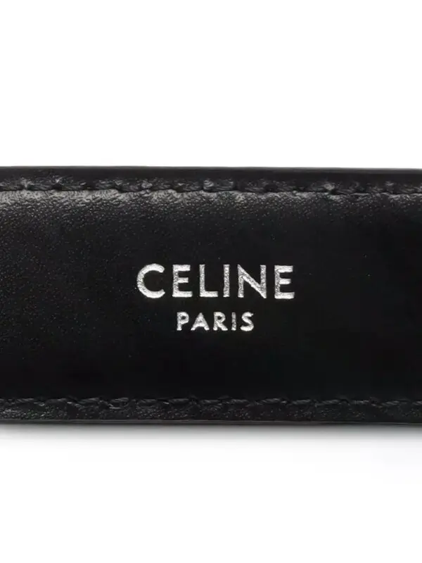 Celine Triomphe Buckle Belt