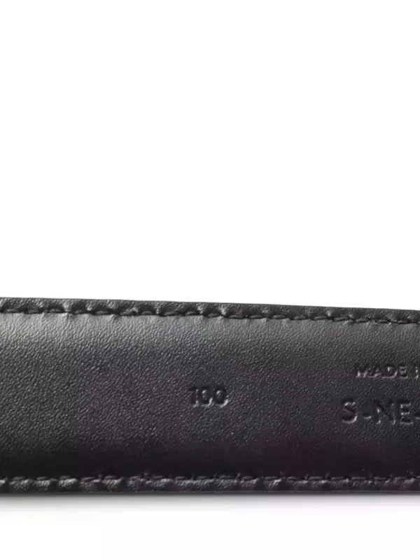 Celine Triomphe Buckle Belt