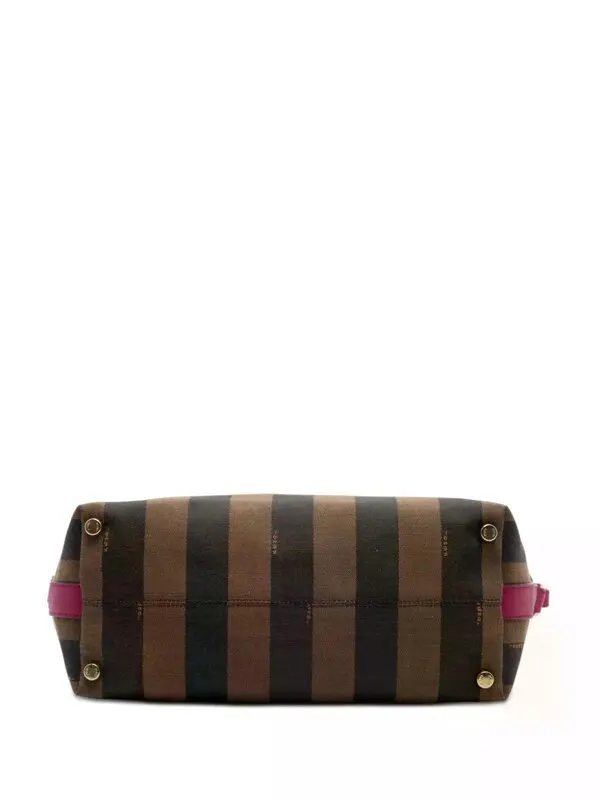 Fendi 2010-2026 Large Pequin Canvas Satchel