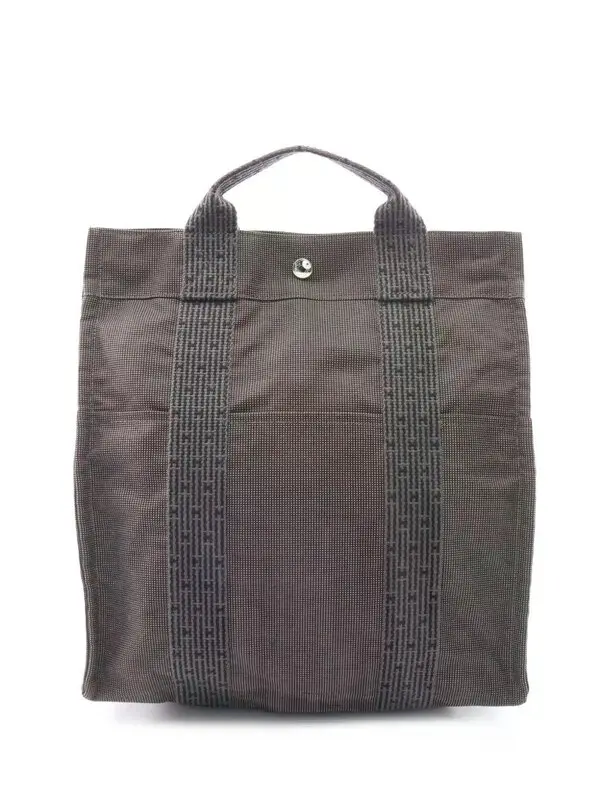 Hermès Herline Mm Canvas Backpack
