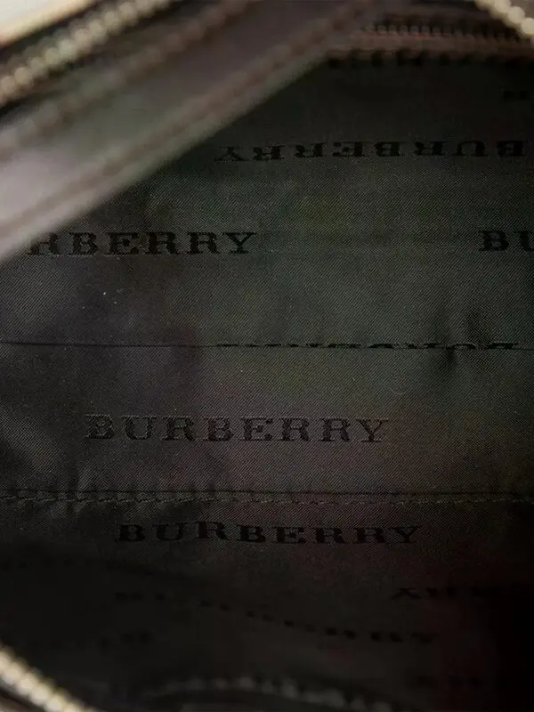 Burberry House Check Canvas Shoulder Bag