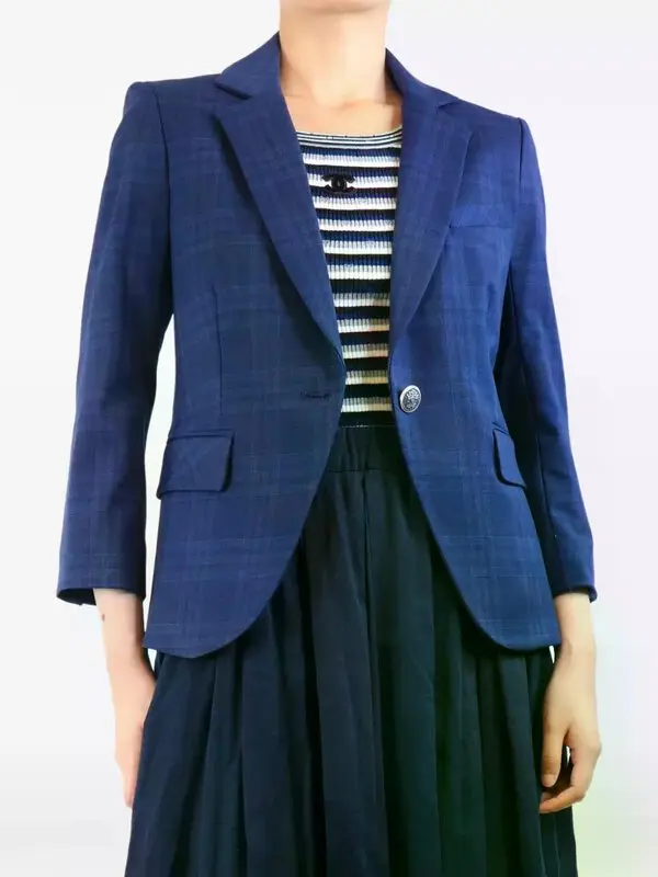Veronica Beard Dickie Check Blazer