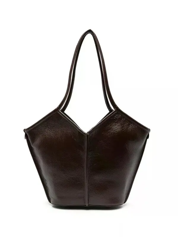 Hereu Calella Leather Tote Bag - Brown