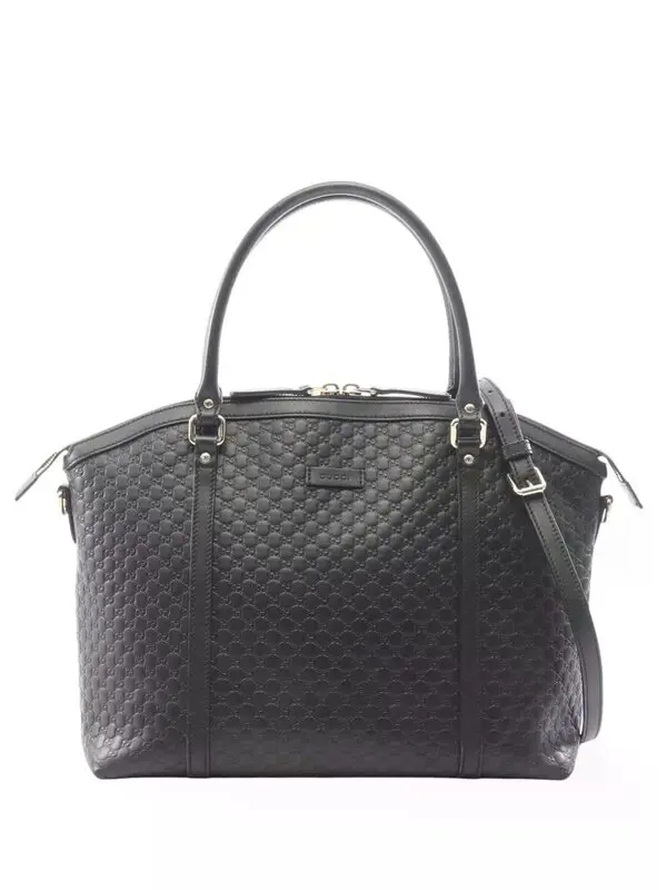 Gucci 2000-2015 Large Microguccissima Dome Satchel