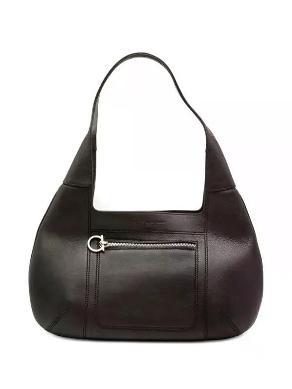FERRAGAMO 2000-2026 Calfskin Gancini Hobo Bag