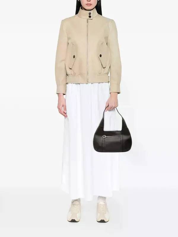FERRAGAMO 2000-2026 Calfskin Gancini Hobo Bag