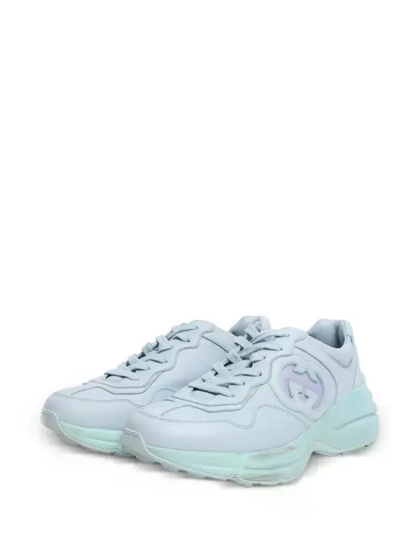 Gucci Rhyton Leather Sneakers