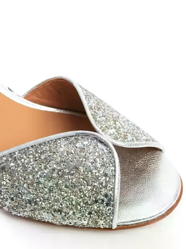 BOBBIES Sequin-embellished Sandals