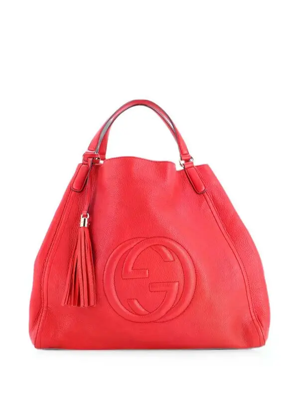 Gucci Soho Leather Large Shoulder Bag