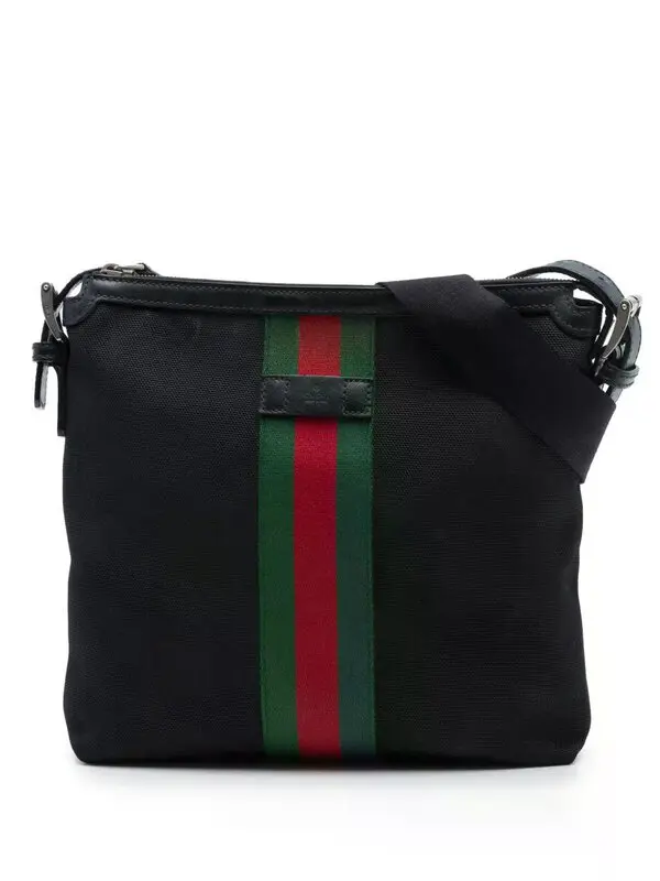Gucci 2016-2026 Gg Techno Canvas Web Messenger Bag Crossbody Bag