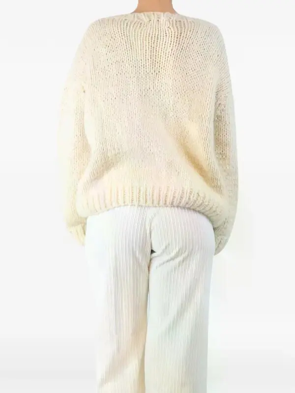 THE FARRA Hand-knit Sweater