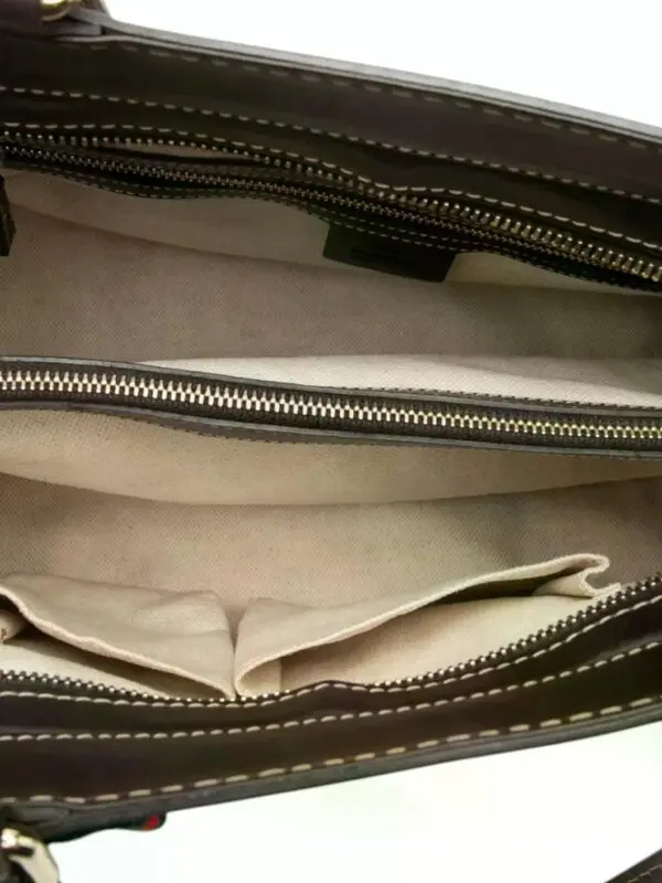 Gucci 2000-2015 Gg Canvas Web Mayfair Tote Bag