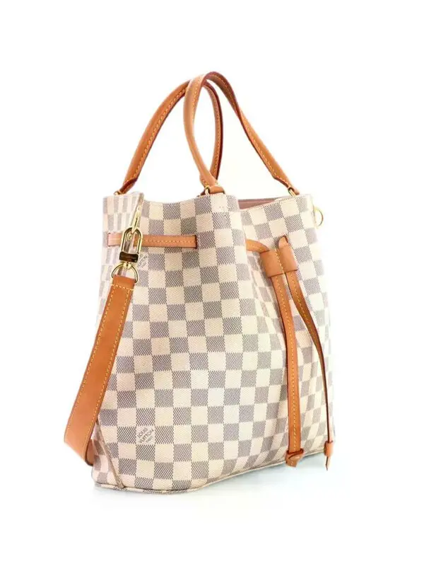 LOUIS VUITTON Girolata Tote Bag - White
