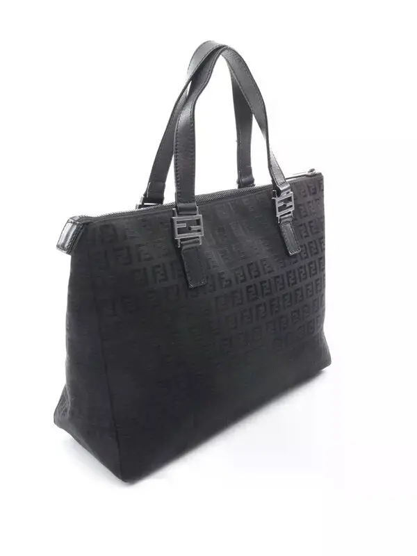 Fendi 2000-2010 Zucchino Canvas Tote Bag