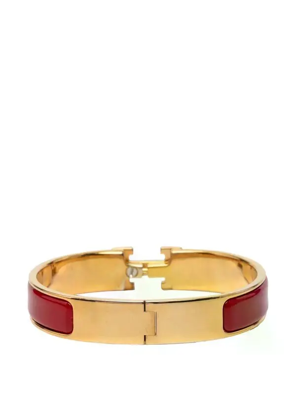 Hermès Clic H Enamel Bracelet Pm