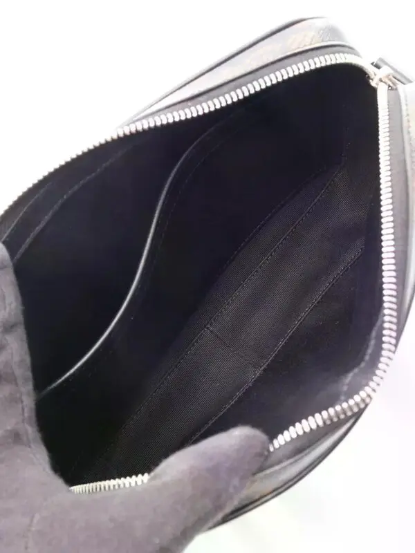 Celine 2010-2026 Medium Triomphe Coated Canvas Messenger Bag Crossbody Bag
