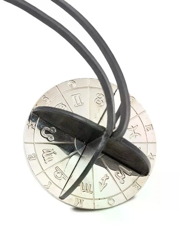 Hermès Zodiac Pendant Necklace - Black