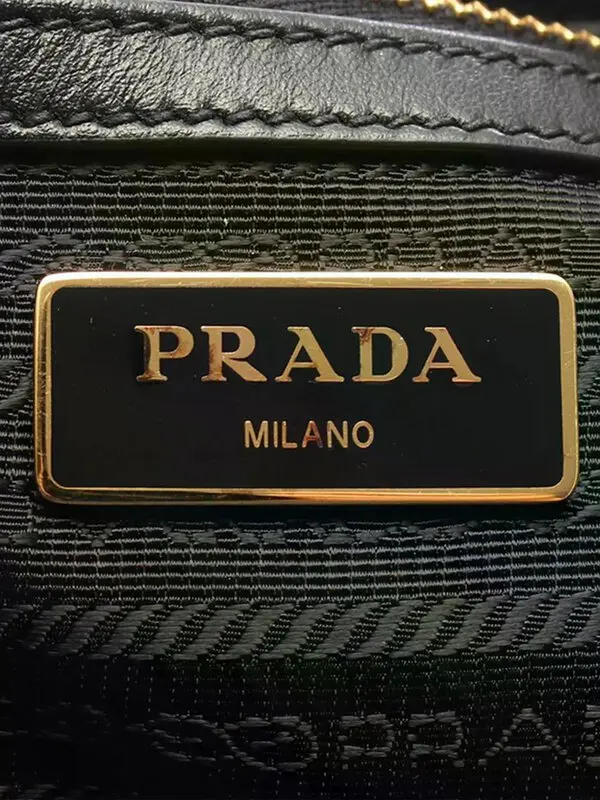 Prada 2000-2010 Canvas Canapa Logo Satchel