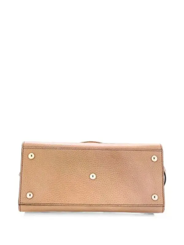 Gucci Soho Convertible Top Handle Leather Small Satchel