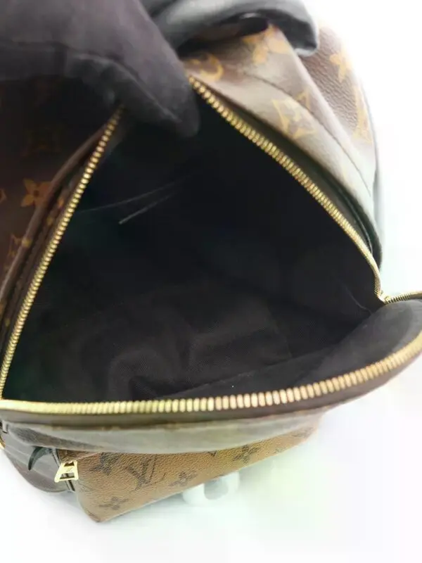 LOUIS VUITTON 2021 Monogram Reverse Palm Springs Backpack