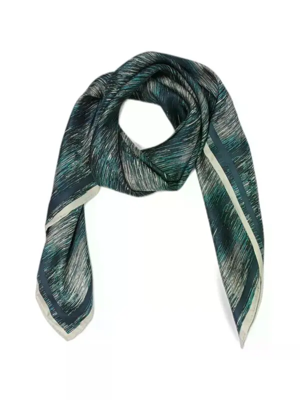 Max Mara Printed Silk Scarf