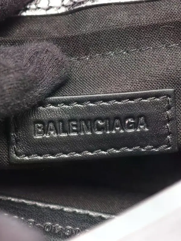 Balenciaga 2018-2026 Lambskin Le Cagole S Shoulder Bag