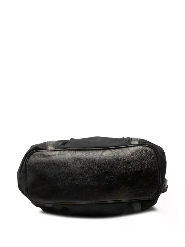Burberry 2000-2017 Tonal Check Nylon Tote Bag