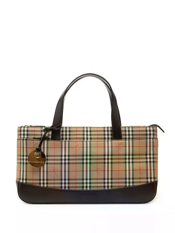 Burberry 2000-2017 Haymarket Check Canvas Handbag
