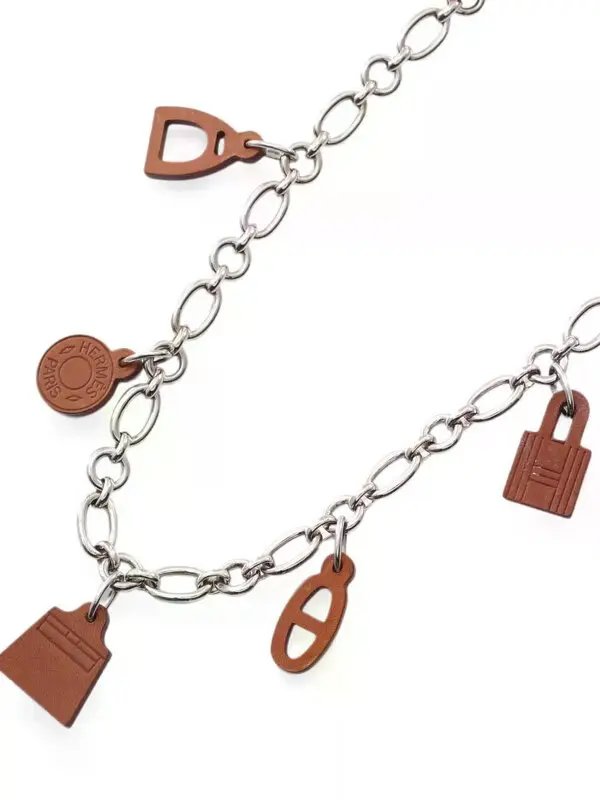 Hermès Amulet 5 Necklace - Silver
