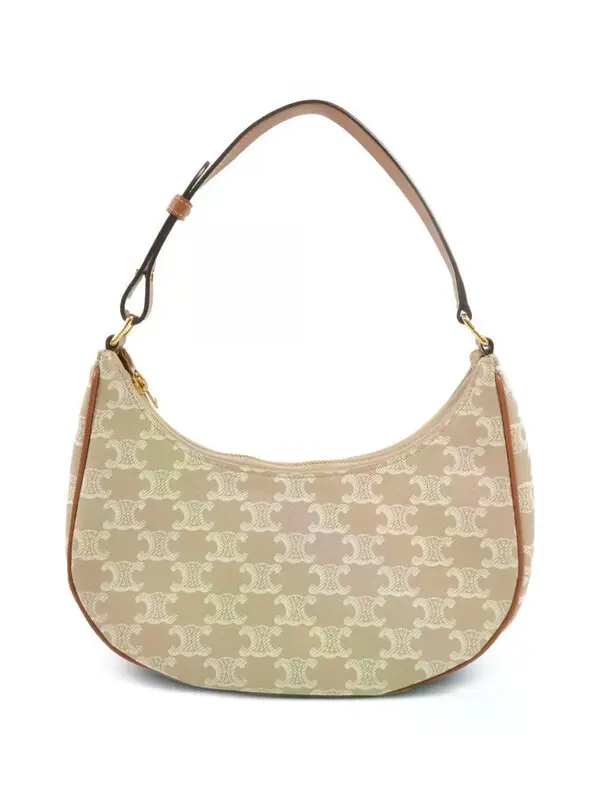 Celine Medium Ava Triomphe Shoulder Bag - Grey