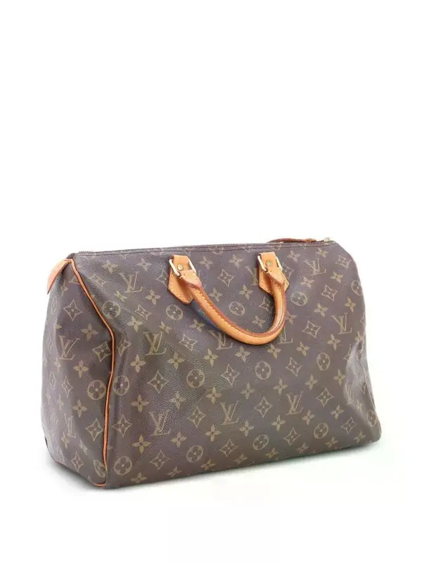 LOUIS VUITTON Speedy Monogram Canvas 35 Satchel