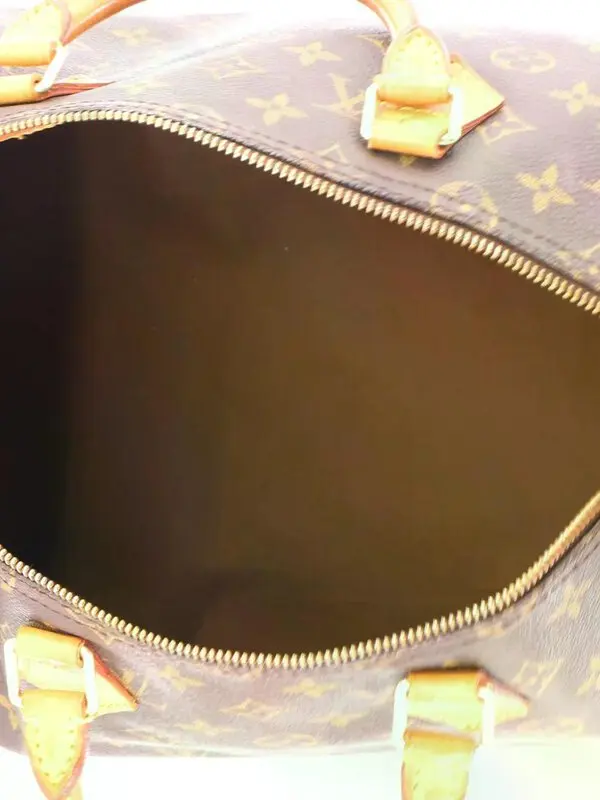 LOUIS VUITTON Speedy Monogram Canvas 35 Satchel