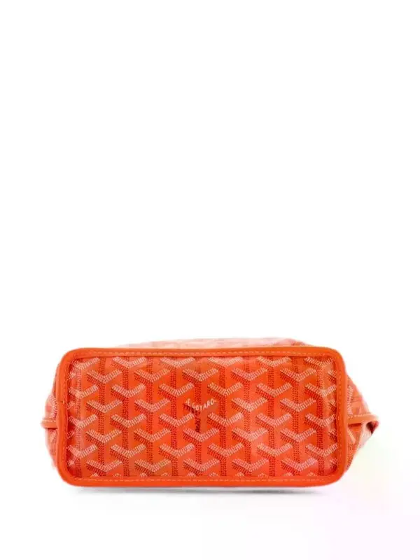 Goyard Anjou Reversible Tote Coated Canvas Mini Satchel