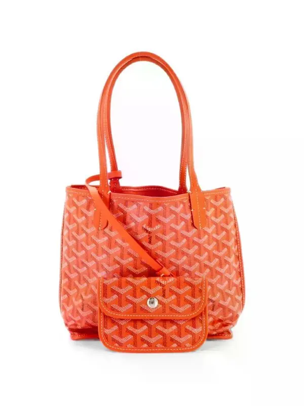 Goyard Anjou Reversible Tote - Orange