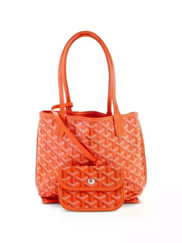 Goyard Anjou Reversible Tote - Orange