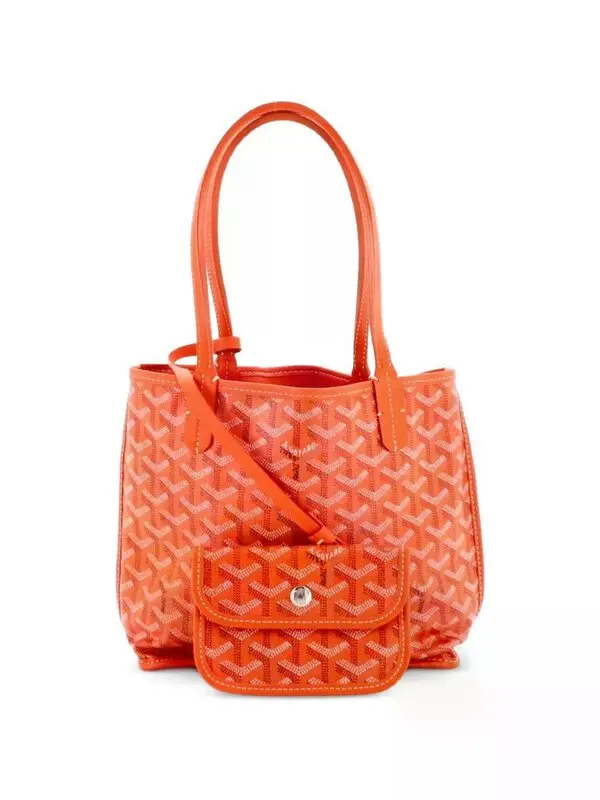 Goyard Anjou Reversible Tote - Orange