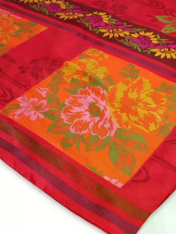 Kenzo Floral-print Scarf