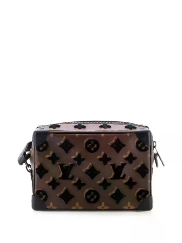 LOUIS VUITTON Soft Trunk Bag Monogram Tuffetage Canvas Mini Crossbody Bag