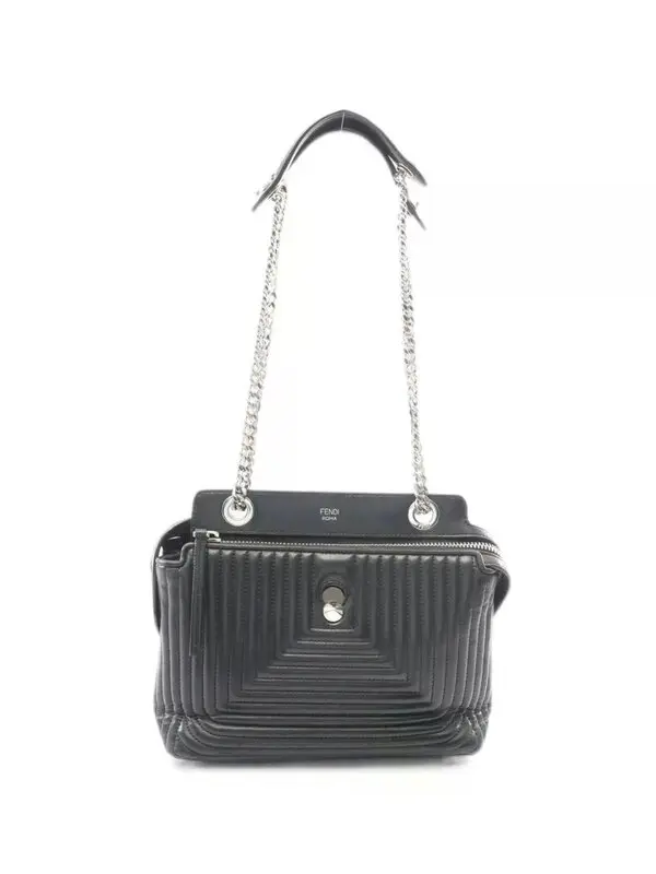 Fendi Dotcom Click Chain Shoulder Bag