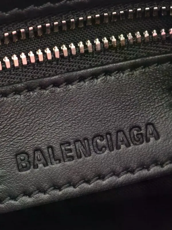 Balenciaga Small Lambskin Motocross Neo Cagole Satchel - Pink
