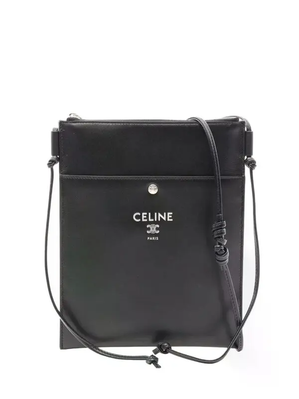 Celine 2010-2026 Smooth Lambskin Sharp Pouch Take Away Crossbody Bag