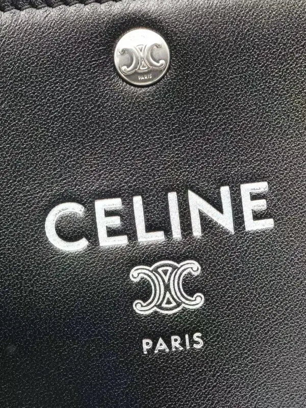 Celine 2010-2026 Smooth Lambskin Sharp Pouch Take Away Crossbody Bag