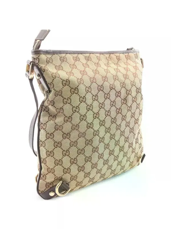 Gucci Abby Gg Supreme Canvas Shoulder Bag - Neutrals