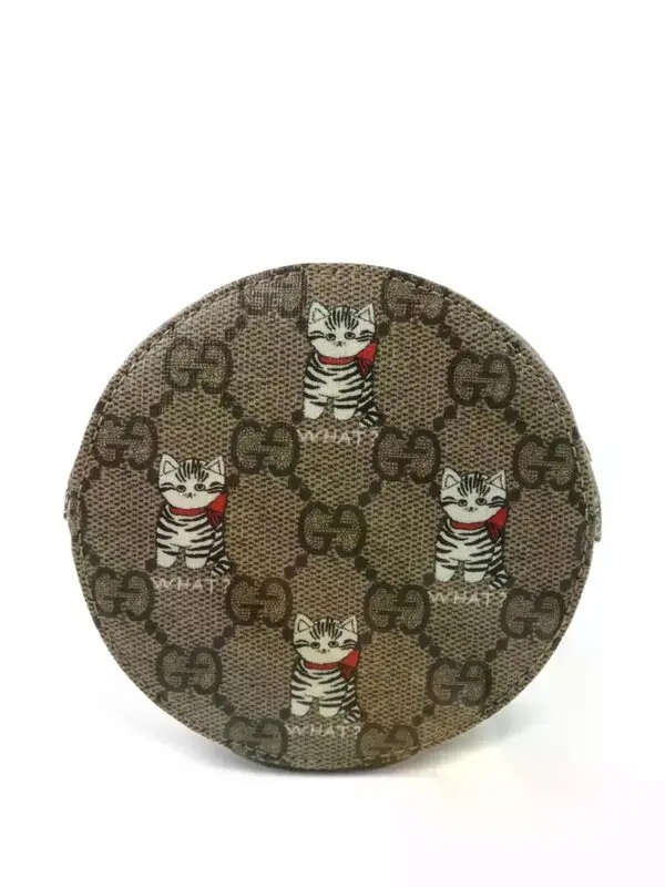 Gucci Gg Supreme Cat-print Tote Bag