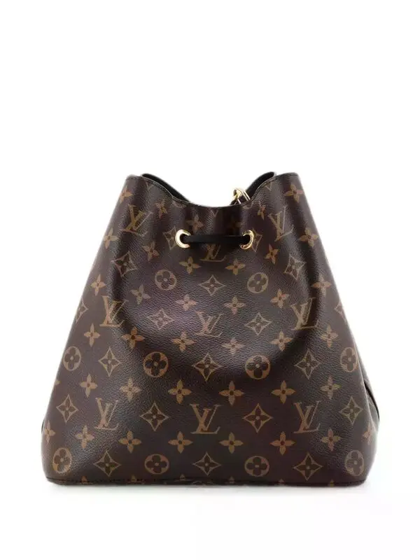 LOUIS VUITTON Monogram Canvas Neonoe Handbag - Brown