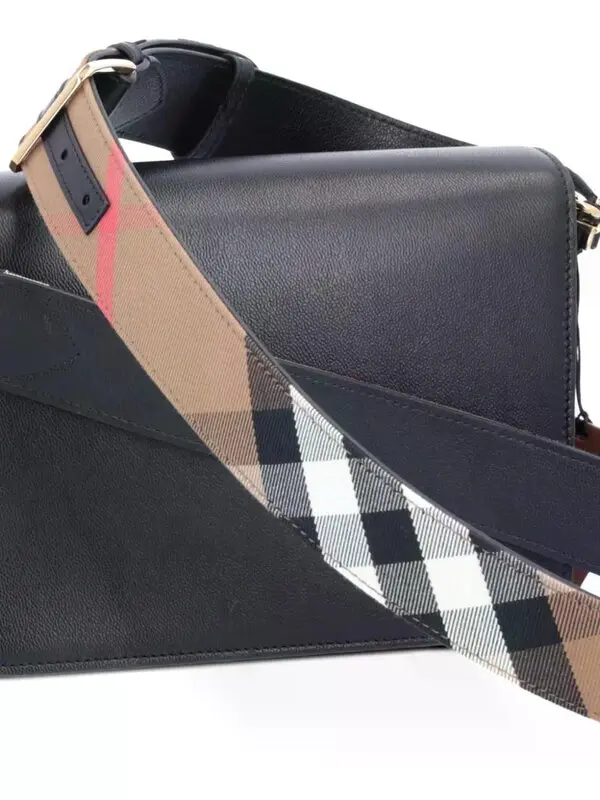 Burberry Mackford Check Messenger Bag