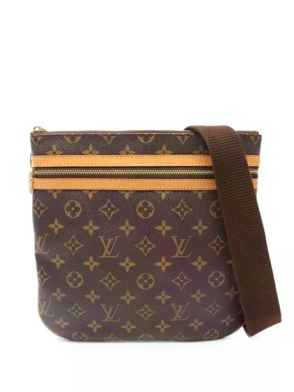 LOUIS VUITTON 2005 Monogram Pochette Bosphore Shoulder Bag