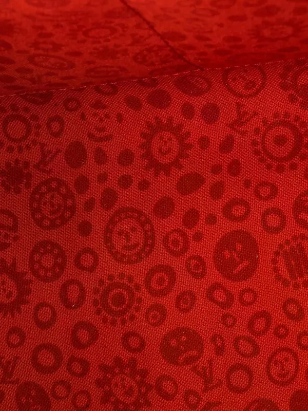LOUIS VUITTON Onthego Yayoi Kusama Faces Monogram Canvas Mm Tote Bag - Brown